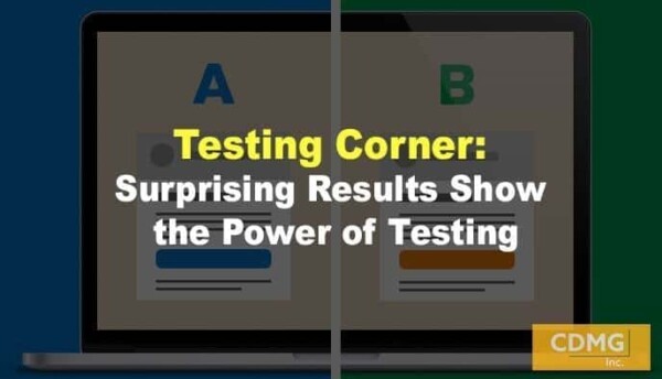Testing Corner: Surprising Results Show the Power of Testing - Creative ...